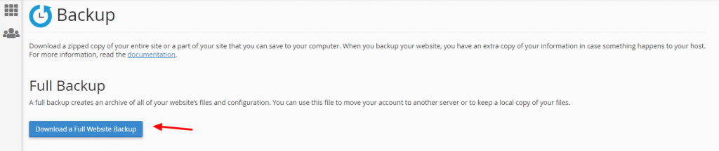 How to Use the Backup Feature in cPanel - ForumWeb Blog